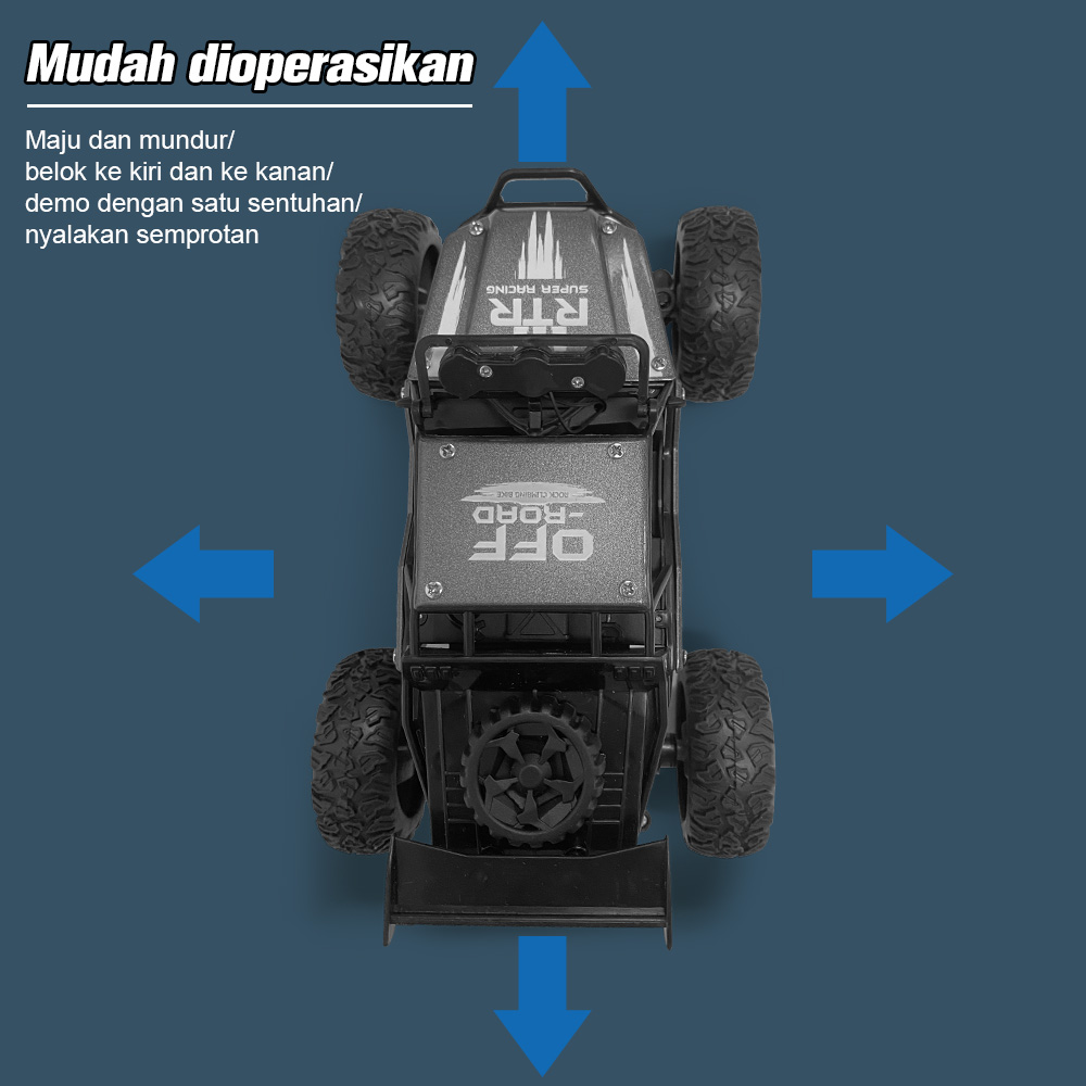 Jual Tatajoy Mobil Remote Control Spray Mainan Remote Kontrol Offroad ...