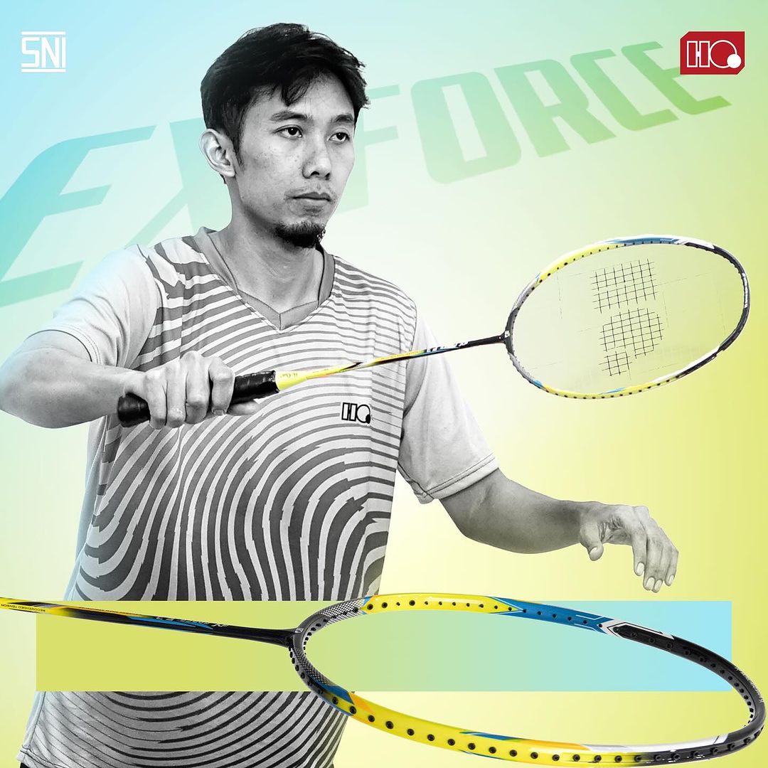 Jual Hi-Qua Raket Bulutangkis Badminton Exforce Full Set - Ex Force ...