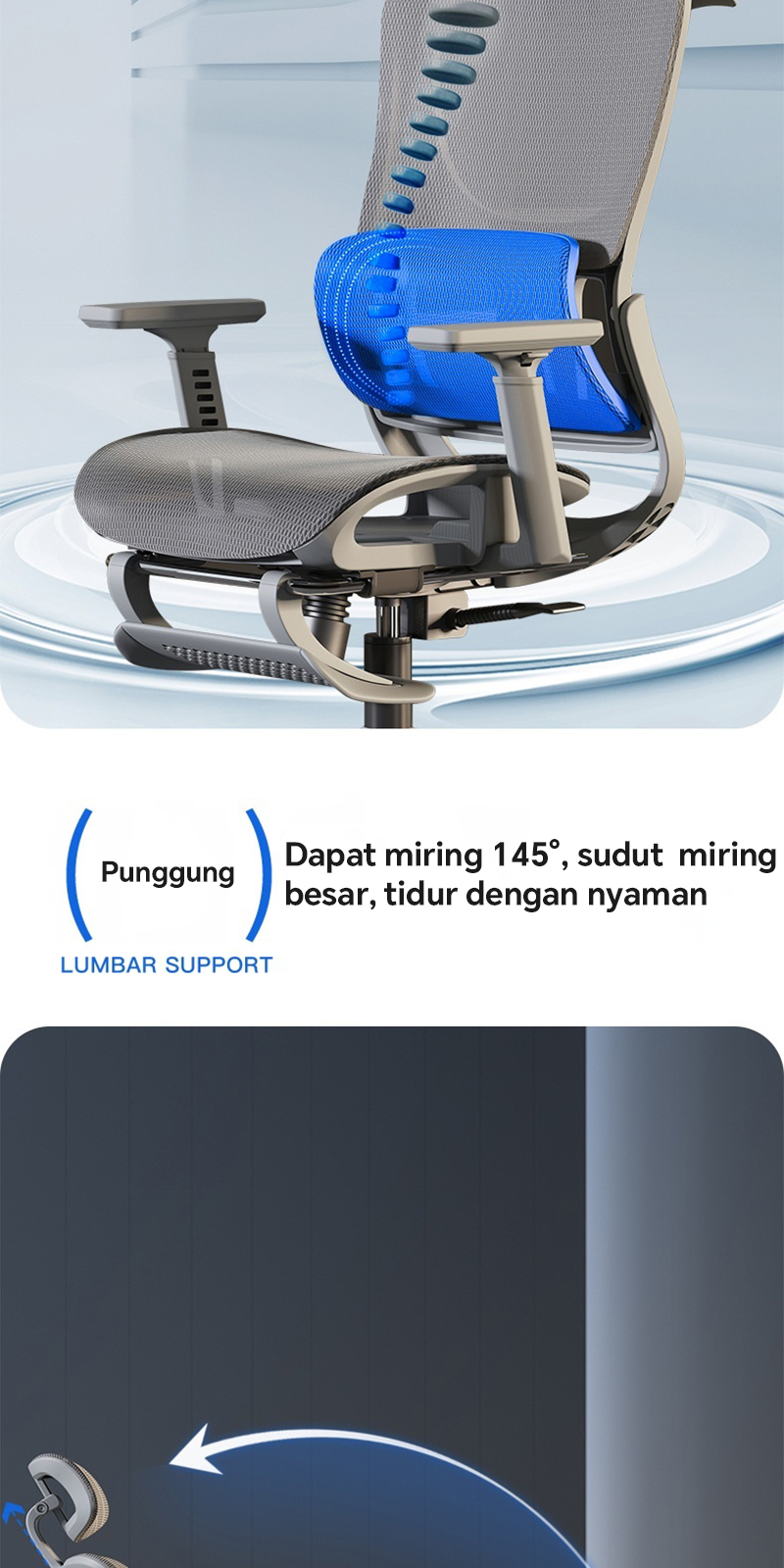 Jual Xpanse LS918 Kursi Ergonomis/Kursi Gaming/Kursi Kantor/Kursi Belajar Kerja [Uji Coba Gratis ...