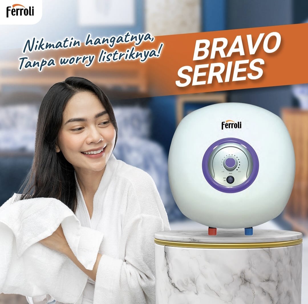 Jual FERROLI Water Heater Bravo Series 15 Liter / 30 LITER | Shopee ...