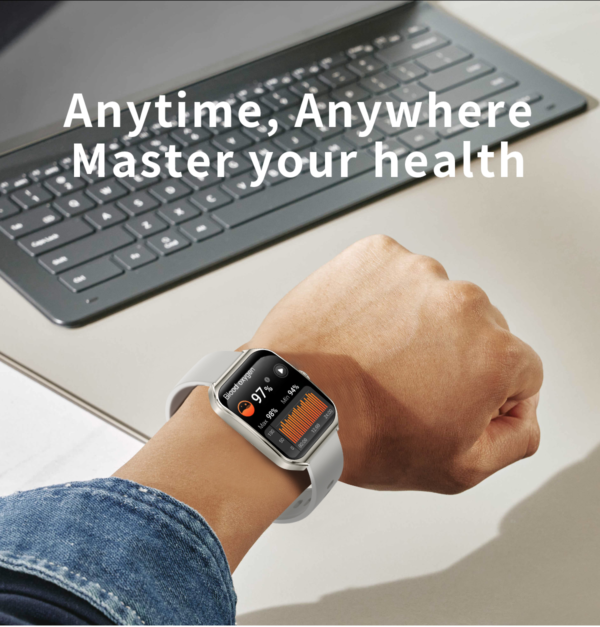 Jual Aolon Curve 2 Smartwatch Original | Alloy Metal | Running Pace ...