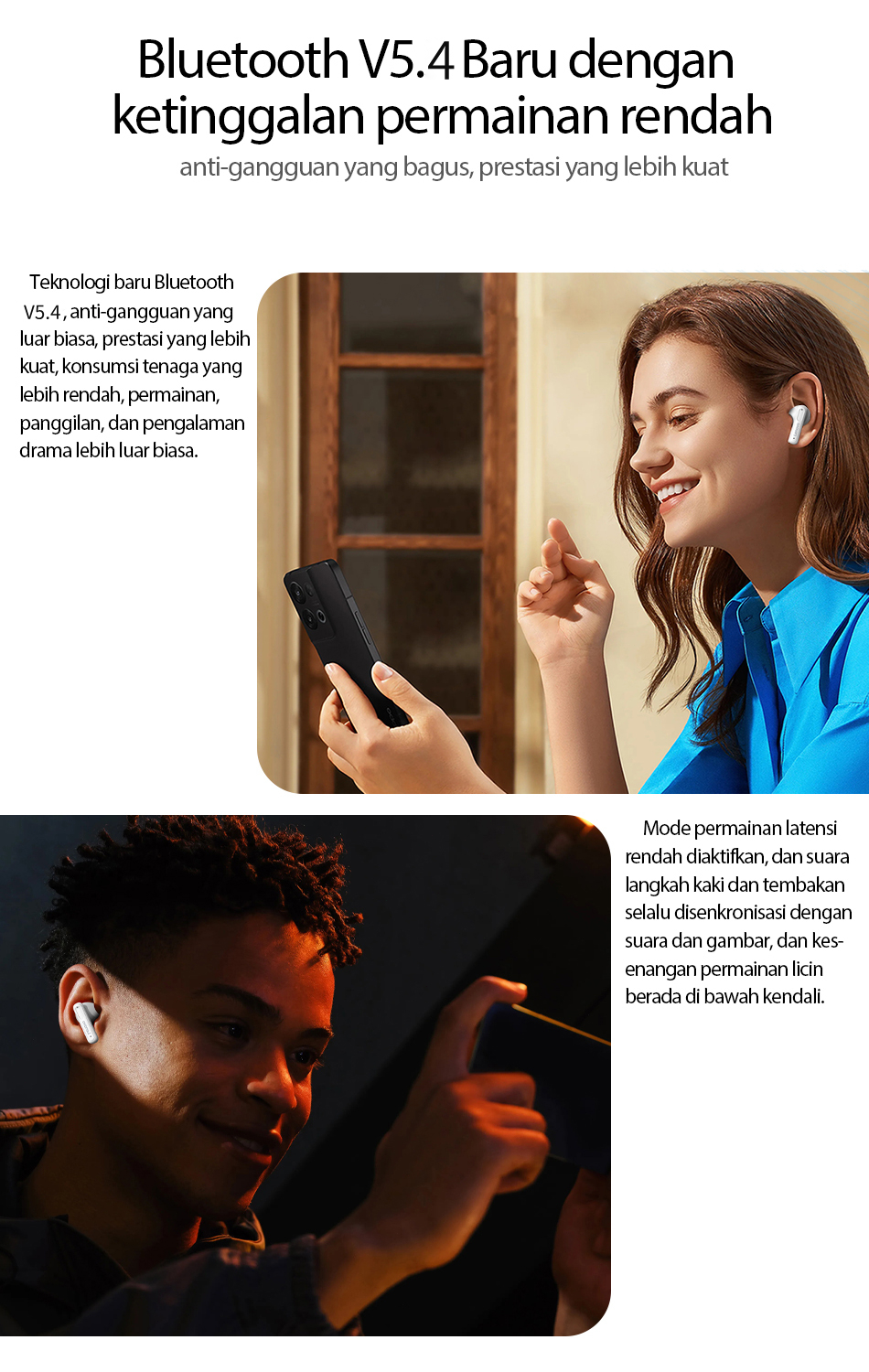 Jual Lenovo ERAZER XT98 Pro Earphone Nirkabel Bluetooth Konduksi Tulang ...