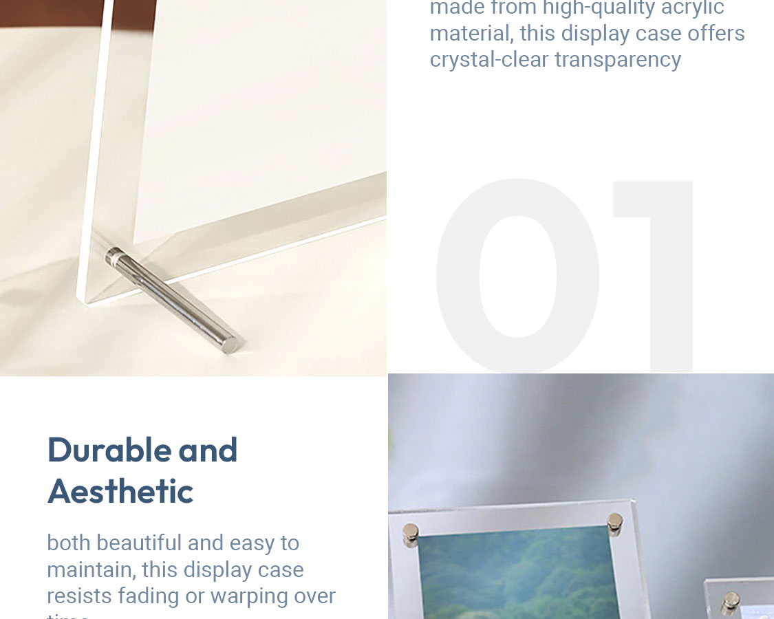 Jual Let Me Bingkai Foto Akrilik Transparant - Frame Pajangan 18,5cm X ...