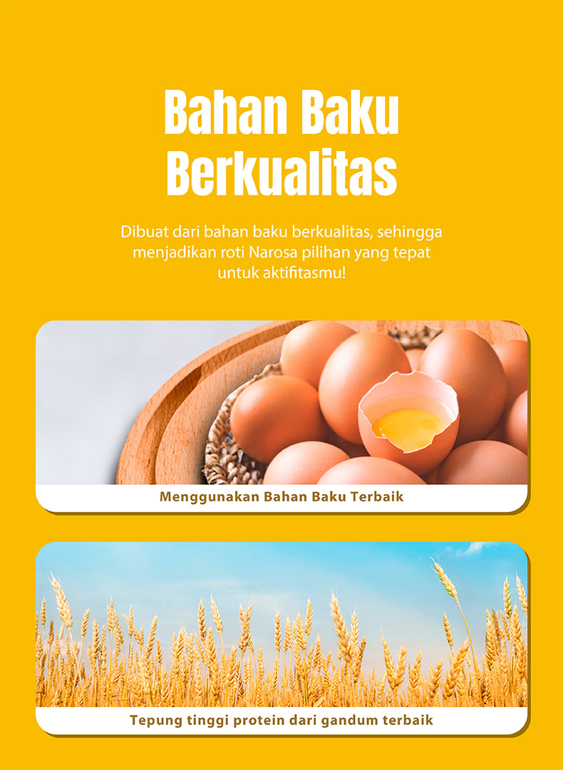 Jual Narosa Roti Lembut Roti Isi Halal Rasa Cokelat Nanas Keju ...