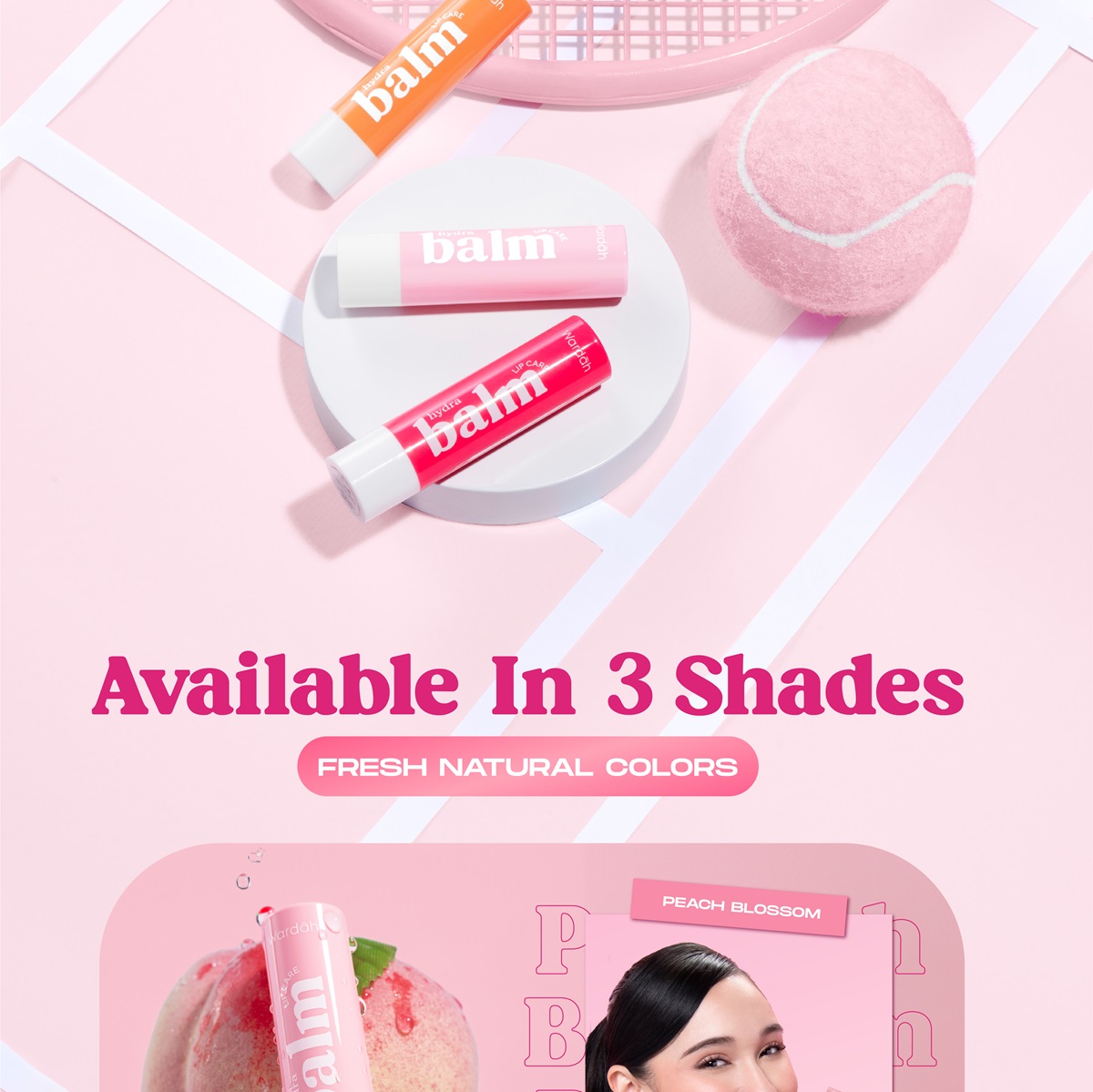 Jual [New!] Wardah Hydrabalm Lip Care 4 g - Pelembab Bibir dengan SPF ...