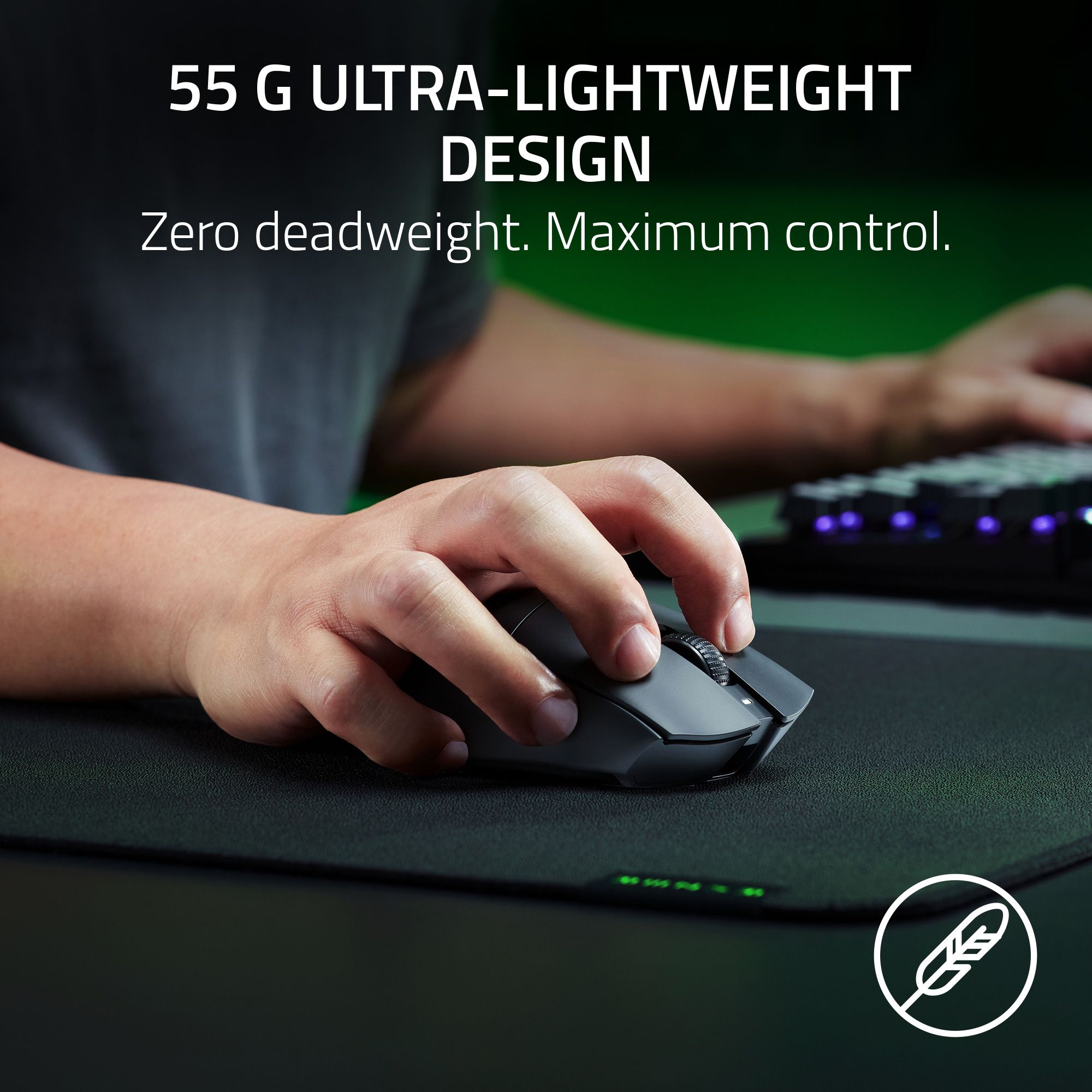 Jual Razer Deathadder V3 Hyperspeed - Ultralight Wireless Ergonomic ...