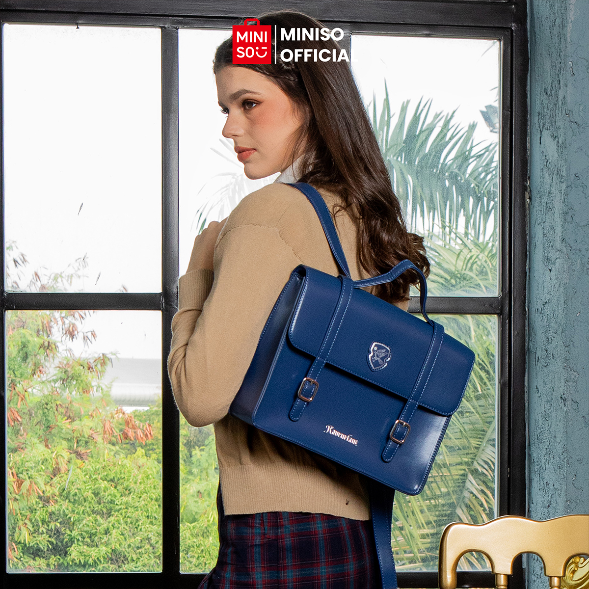Jual Miniso x Harry Potter Backpack Ransel Preppy Style Ransel Dengan ...