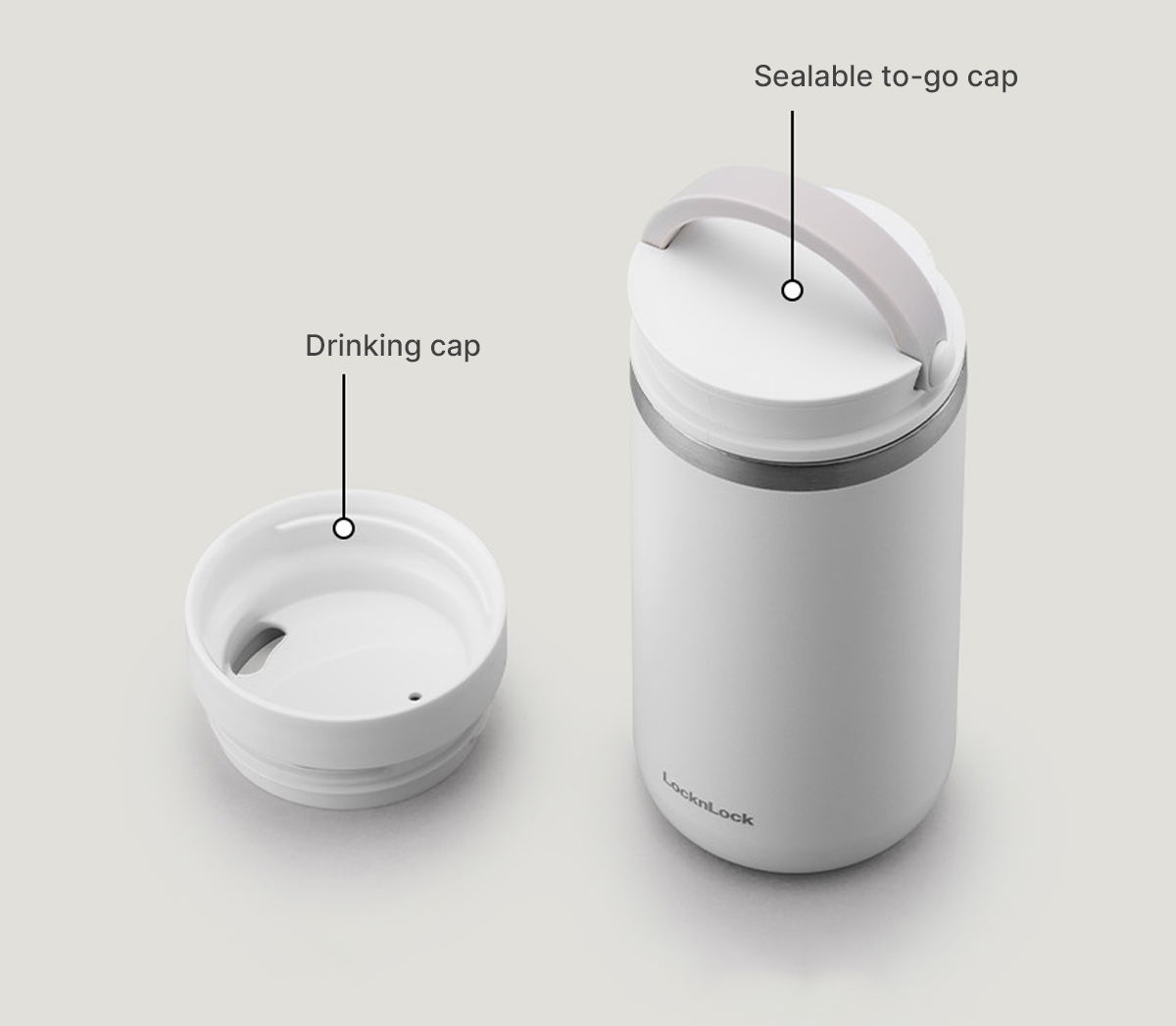 Jual LocknLock Metro Two-way Tumbler 475ml - LHC4274 | Shopee Indonesia