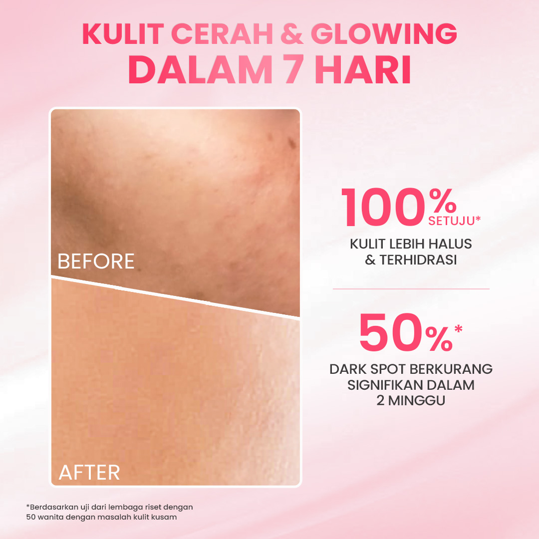 Jual [Special Package] Hanasui Double Expert, Glow Better Set 4 pcs ...