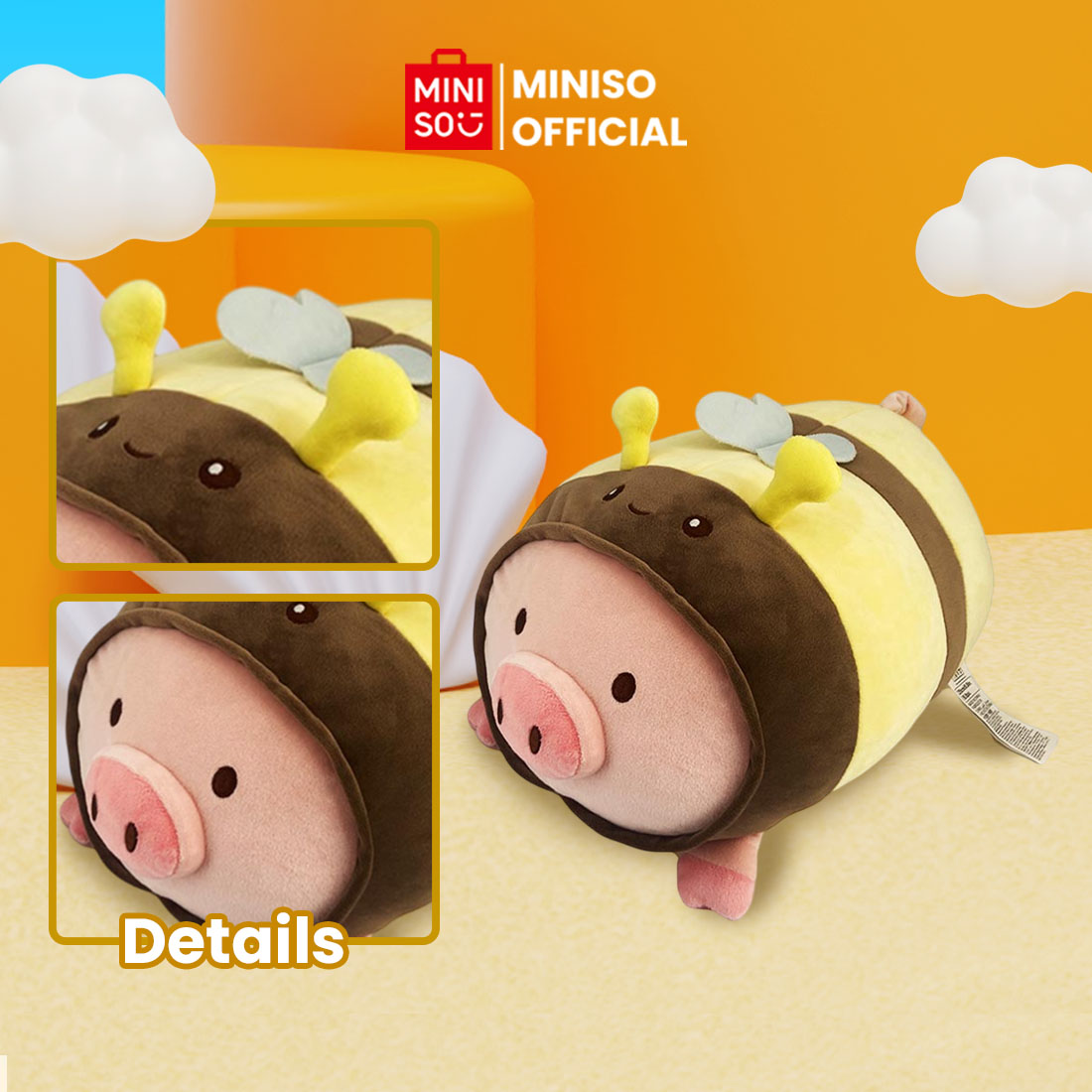 Jual Miniso Boneka Gigi Plush Toy Mainan Mewah Bentuk lucu 13in. Gigi ...