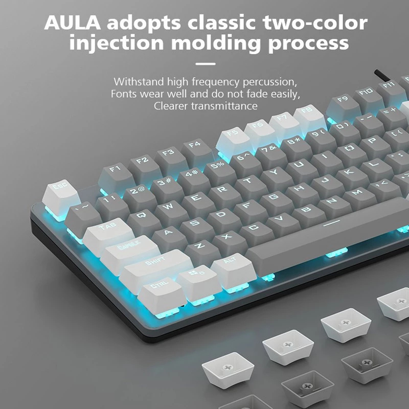Jual AULA Keyboard Gaming Mechanical F-3287 TKL - K-RGD Blue Switch ...