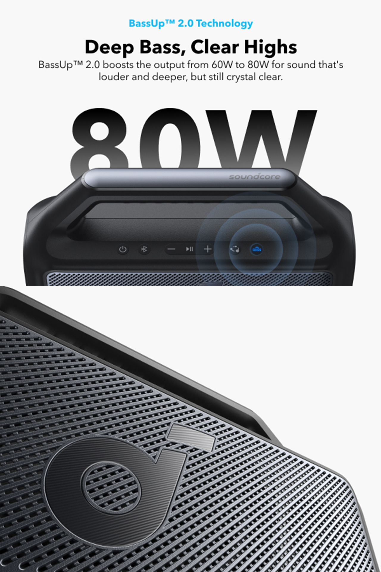 Jual Soundcore by Anker Boom 2 Outdoor Speaker, 80W, Subwoofer, BassUp ...