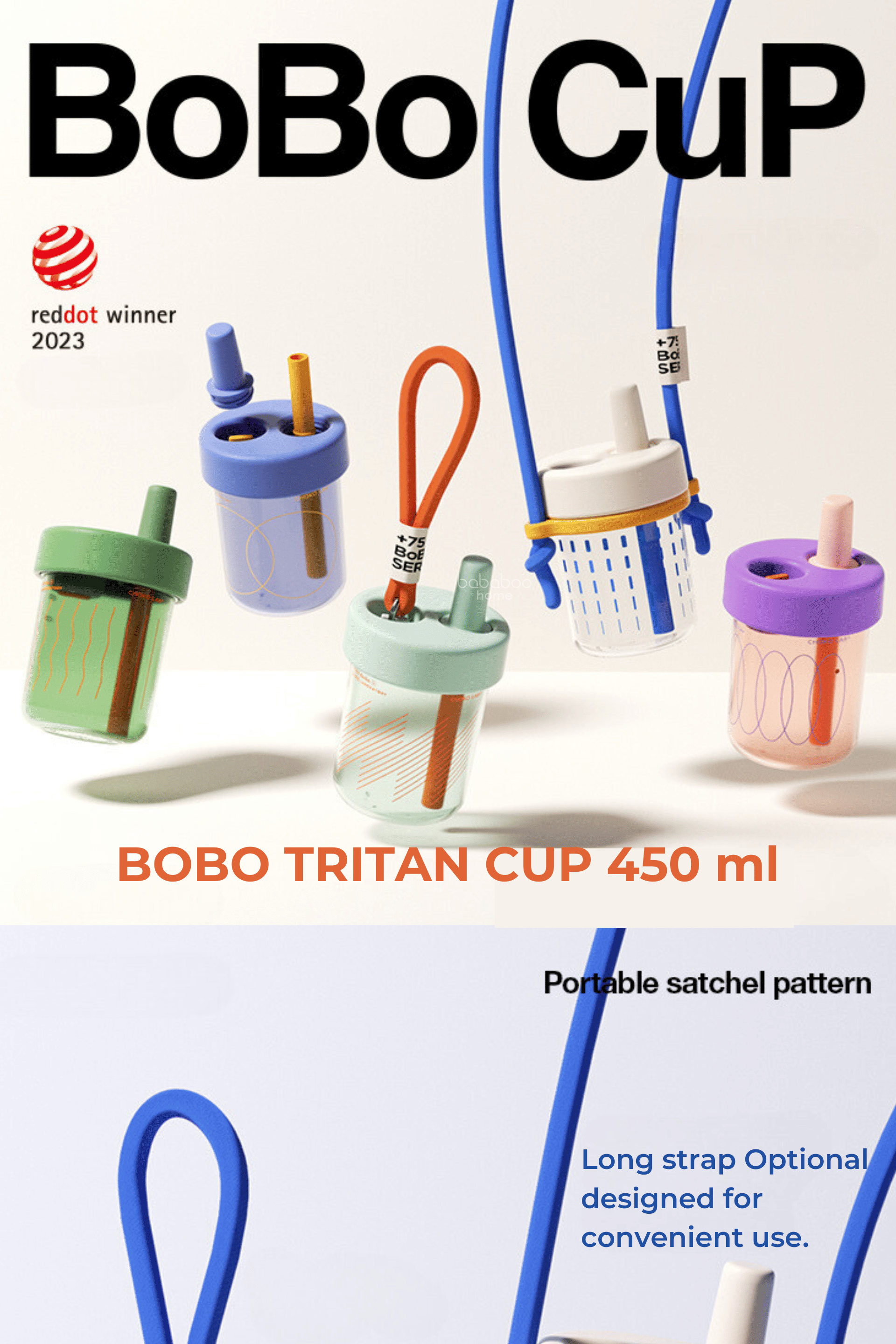 Jual CHAKO LAB Bobo Tritan Cup 450 ml Chakolab | Shopee Indonesia