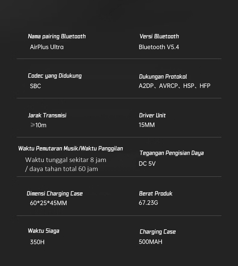 Jual Belcore The Pod LED Touch Pro 2 TWS Layar Touchscreen Bluetooth ...