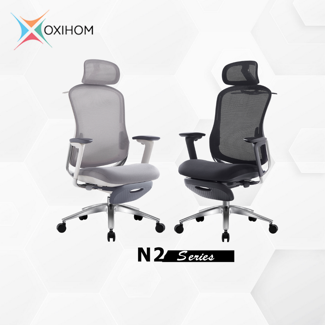 Jual OXIHOM N2 Kursi Mesh Kursi Kantor Kursi Kerja Mesh Chair Ergonomic ...