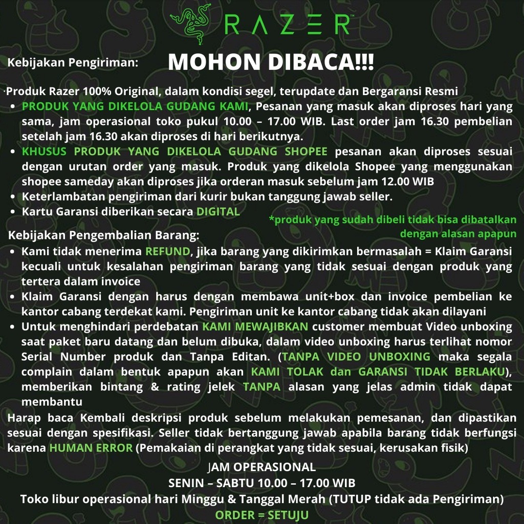 Jual Razer Viper 8Khz Gaming Mouse + Razer Huntsman Mini Black Clicky ...