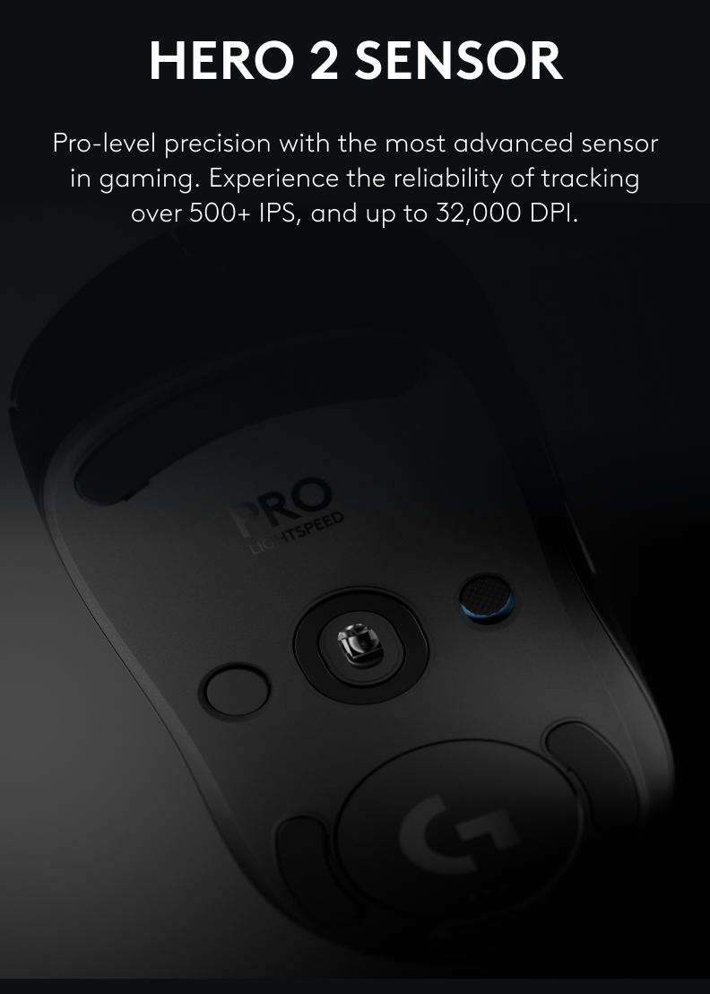 Jual Logitech G PRO 2 LIGHTSPEED Wireless Gaming Mouse, Mouse Tangan ...