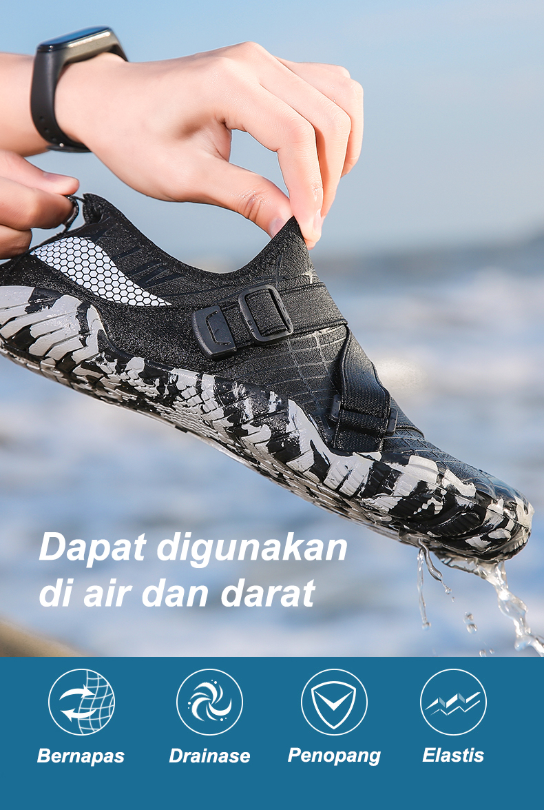 Jual SIXSPACE Sepatu Pantai Sepatu Poundfit Sepatu Yoga Sepatu Hiking ...