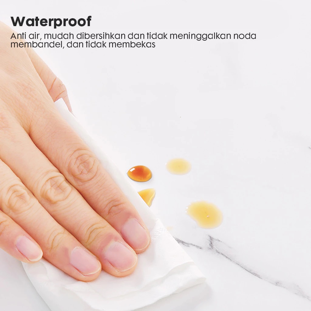 Jual Paus Biru - PAKET ISI 5 LEMBAR !! Wallpaper Dinding VINYL Marble ...