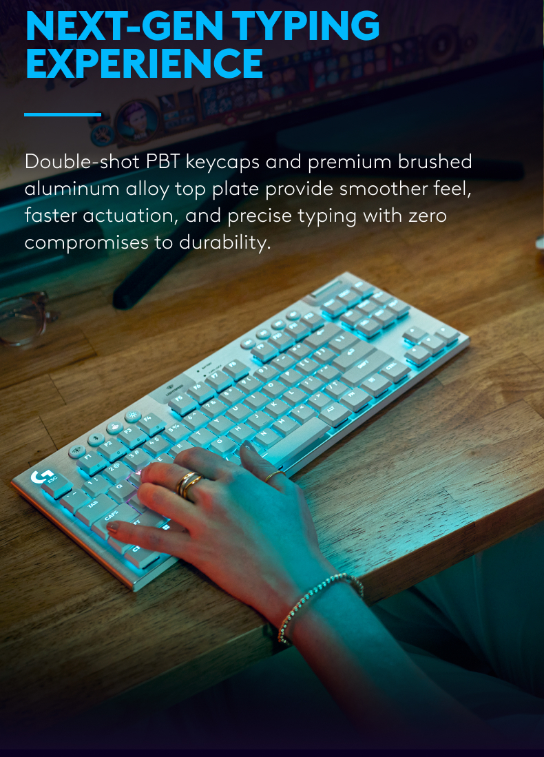 Jual Logitech G915 X Keyboard Gaming Wireless LIGHTSPEED TKL, Keycap ...