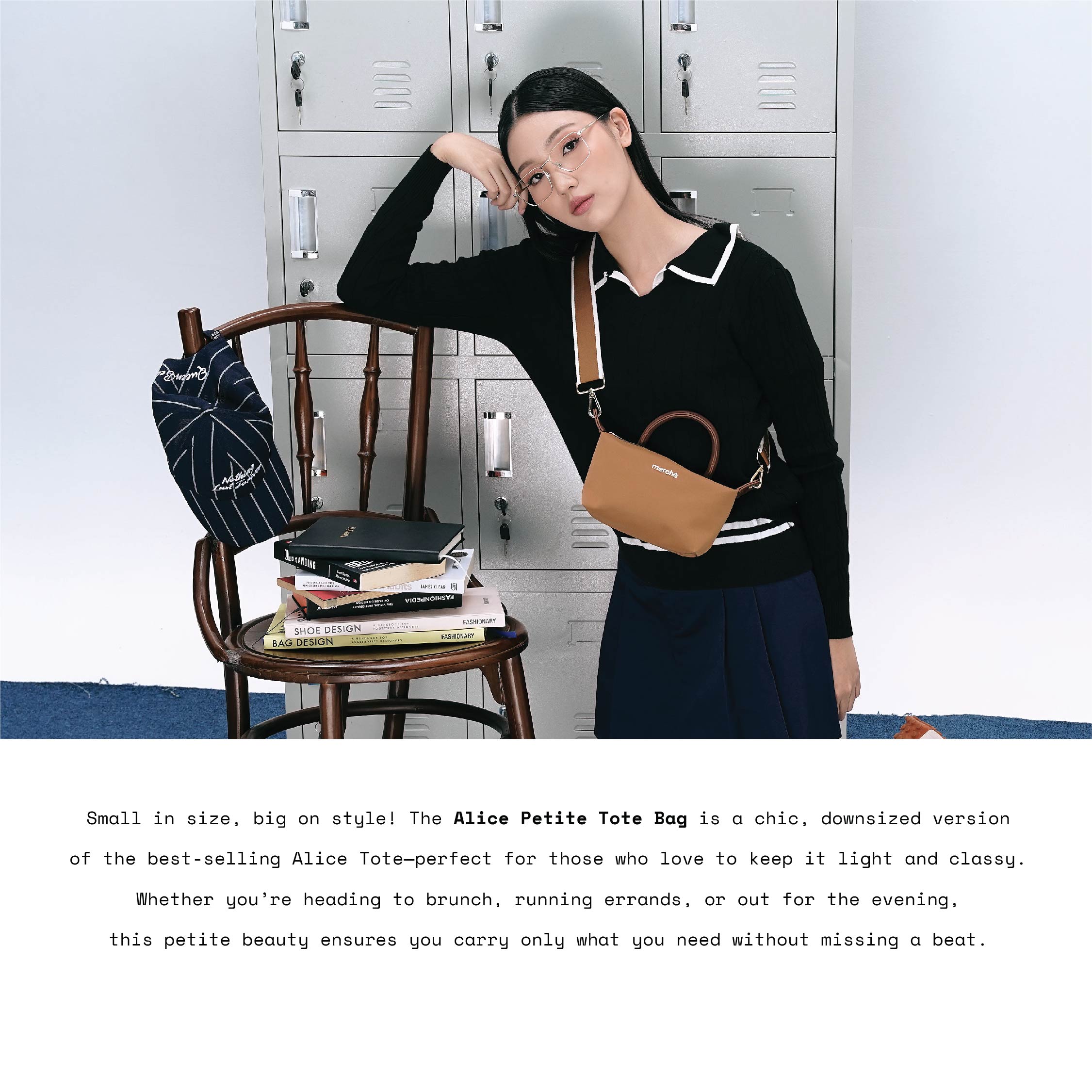 Jual Merche Tas Selempang Wanita Alice Petite Brown Label | Shopee ...