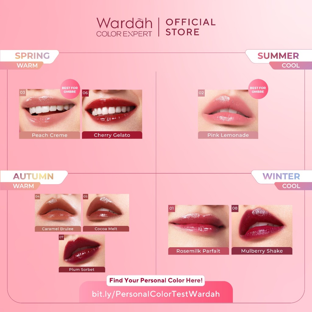 Jual Wardah Moist Dew Tint 3g/Lip Tint | Shopee Indonesia