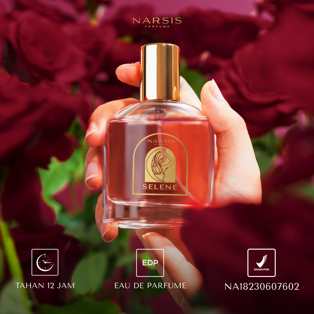 Jual Narsis Selene Eau De Parfume With Rose Citrus Jasmine Peach ...