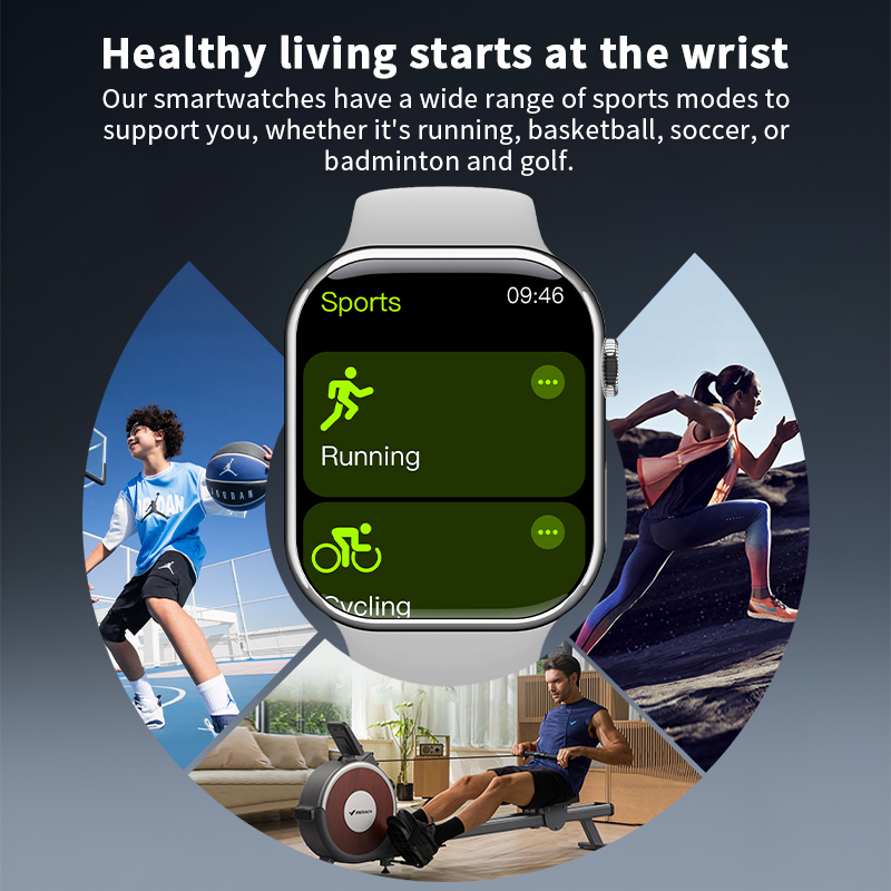 Jual WISELION New Smartwatch W99 Bluetooth Call Anti Air Android IOS ...