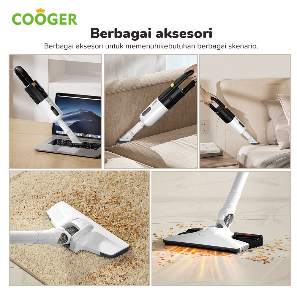 Jual COOGER Vacuum Cleaner Dengan Pel Penyedot Debu dan Pel Serbaguna Cocok Untuk Apartemen dan ...
