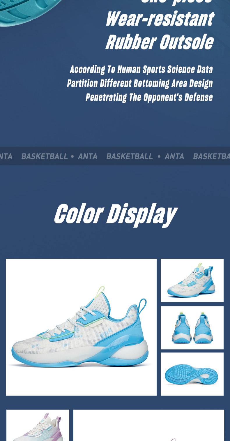 Jual ANTA KT Light Cavalry 7 Sepatu Basket Pria Sepatu Sneakers Men ...