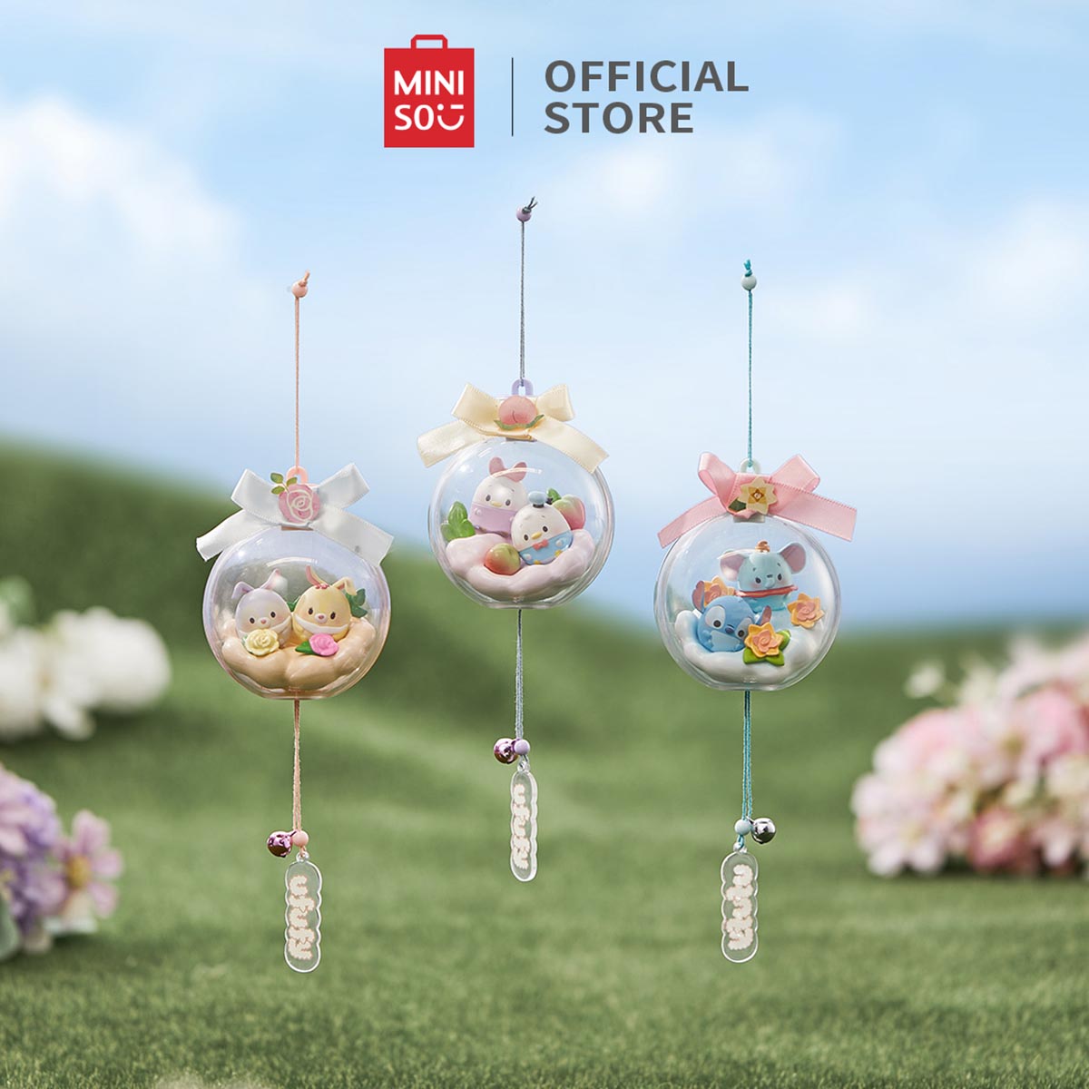 Jual Miniso x Disney ufufy Flower Collection Surprise Box Pendant Blind ...