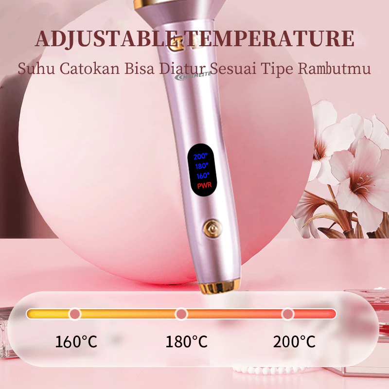 Jual MAIMEITE Model Upgrade Catokan Curly Otomatis Catokan Keriting Rambut Otomatis Ceramics ...