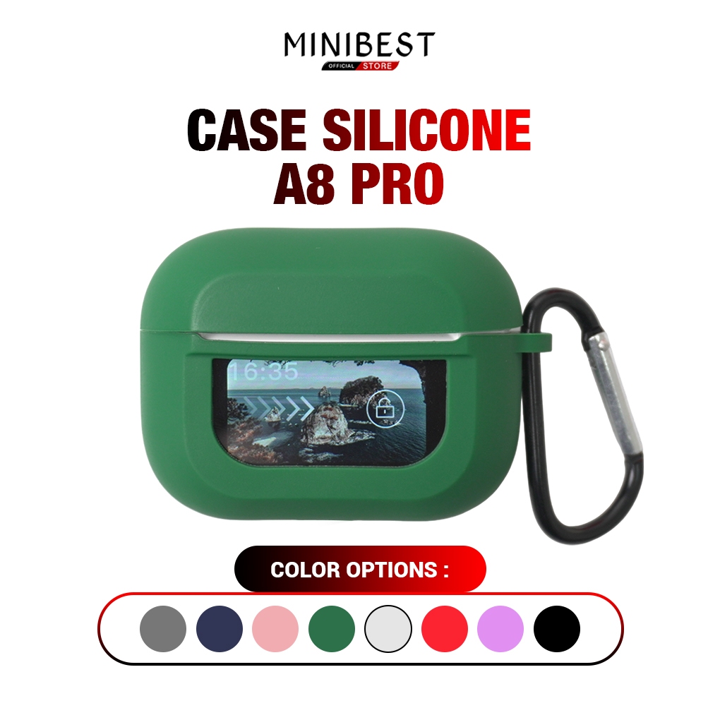 Jual MINIBEST Case Casing For TWS Smart Screen A8Pro Premium Silicon ...