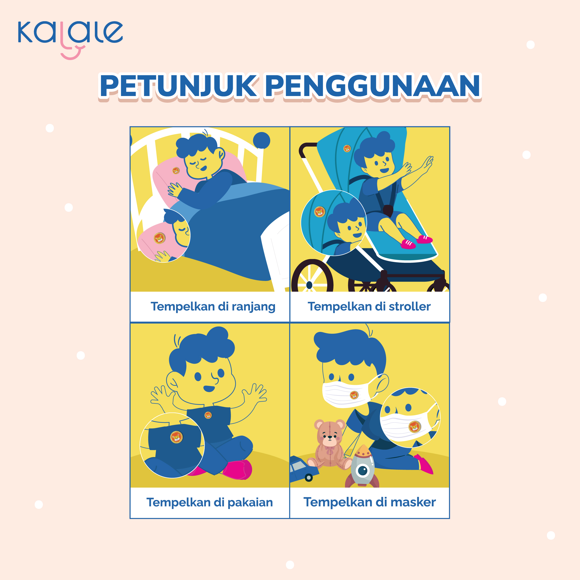 Jual Kalale Flu & Nasal Relief Patch Stiker Anti Flu Pilek Hidung ...