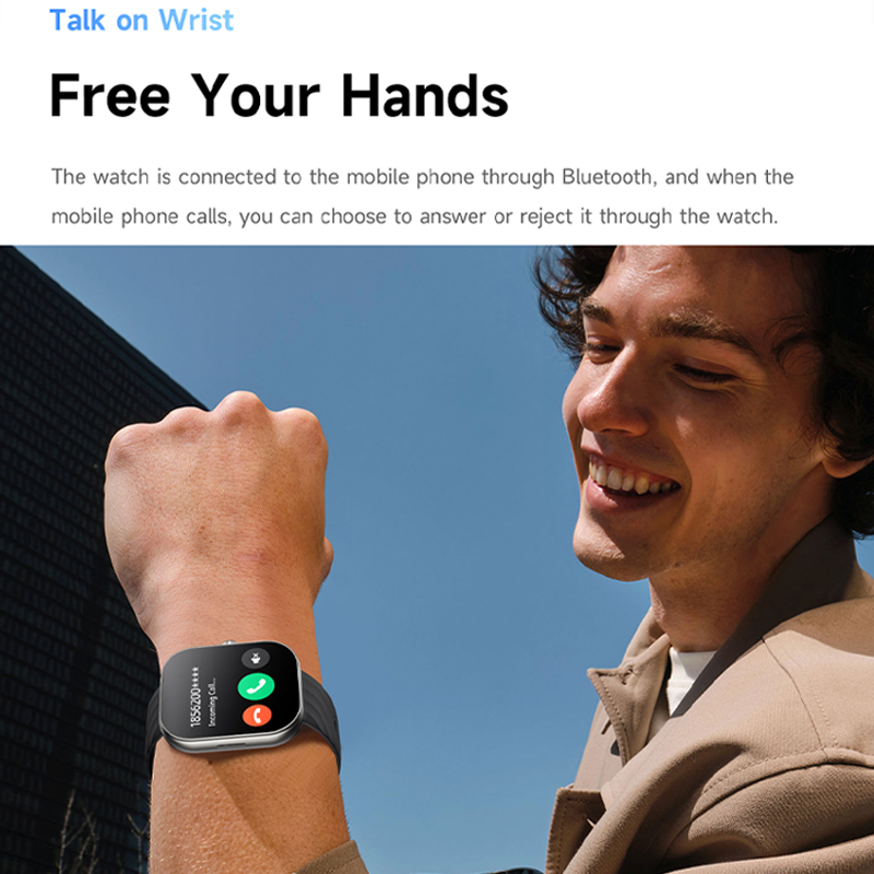 Jual [2025 NEW] WISELION Smartwatch W10 All Day Power Bluetooth Call ...