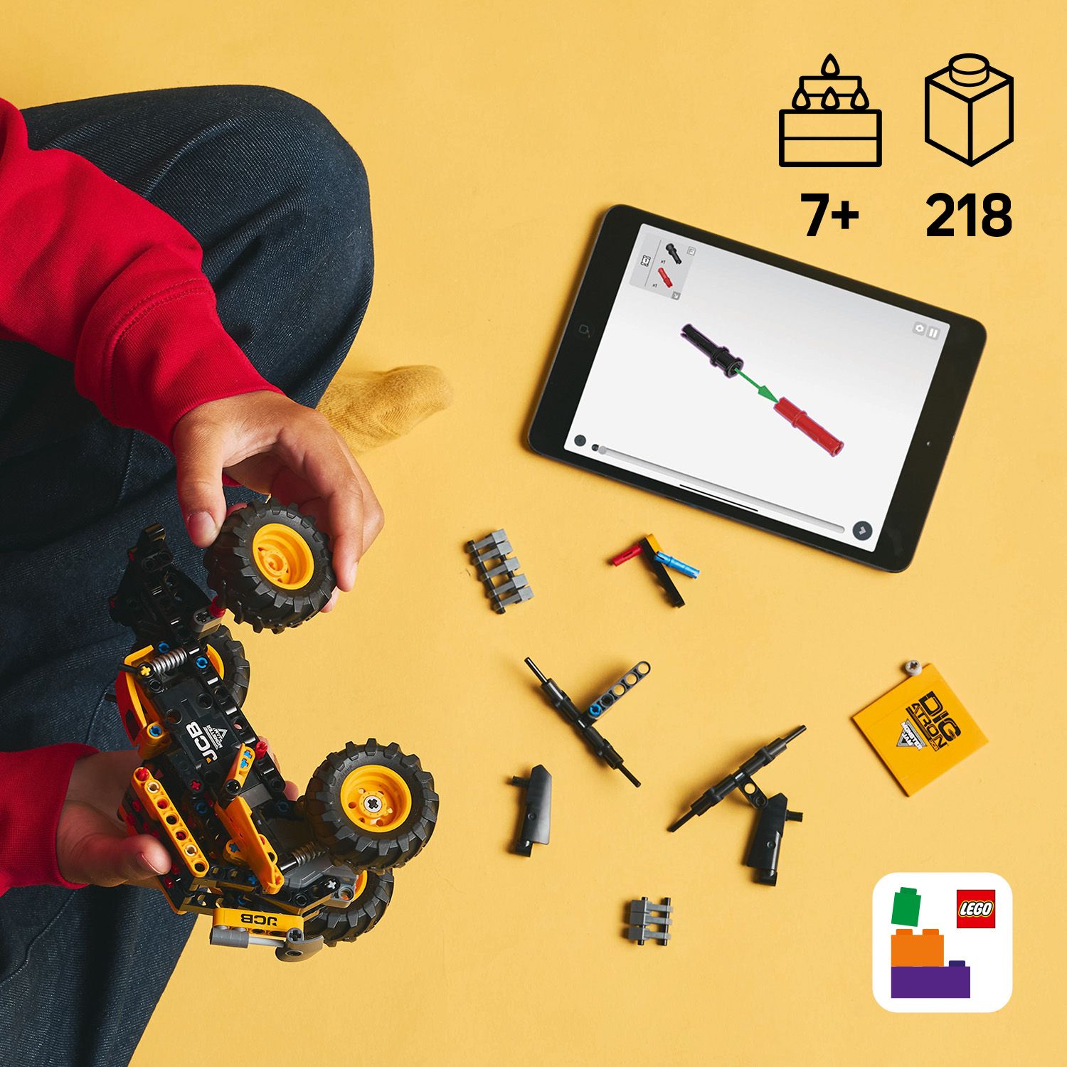 Jual LEGO Technic 42199 Monster Jam DIGatron Pull-Back (218 Pieces ...