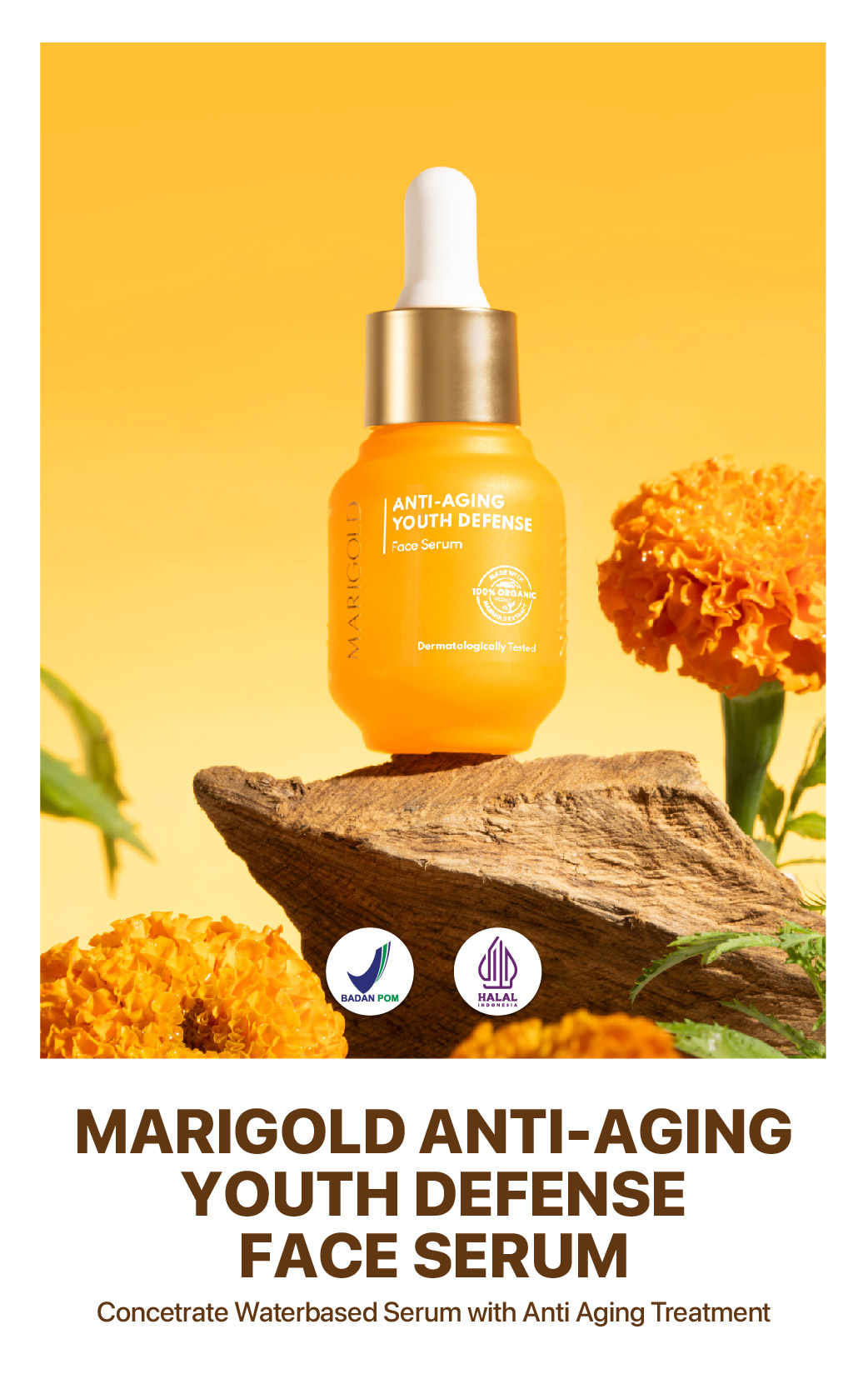 Jual MARIGOLD SERUM - NPURE Marigold anti-Aging Youth Defense Face ...