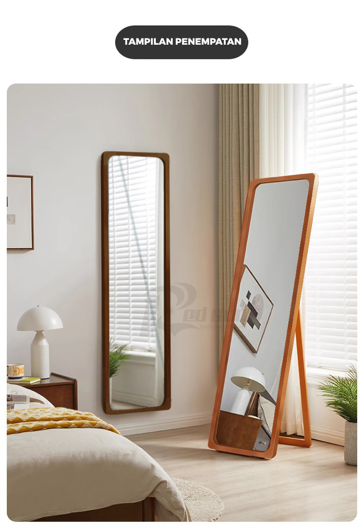 Jual standing mirror full body cermin full body Cermin Dinding Bingkai ...