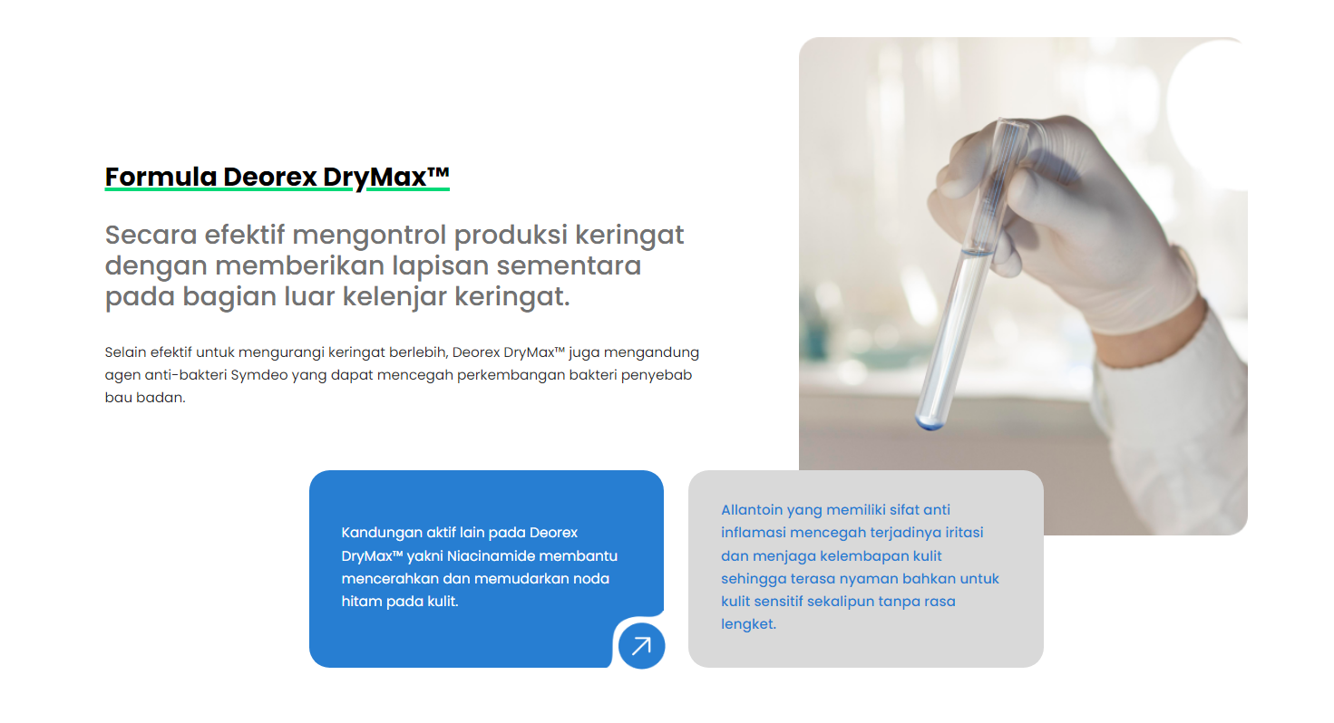 Jual Deorex DryMax Orginal/Gentle/Extra/Clinical AntiPerspirant ...