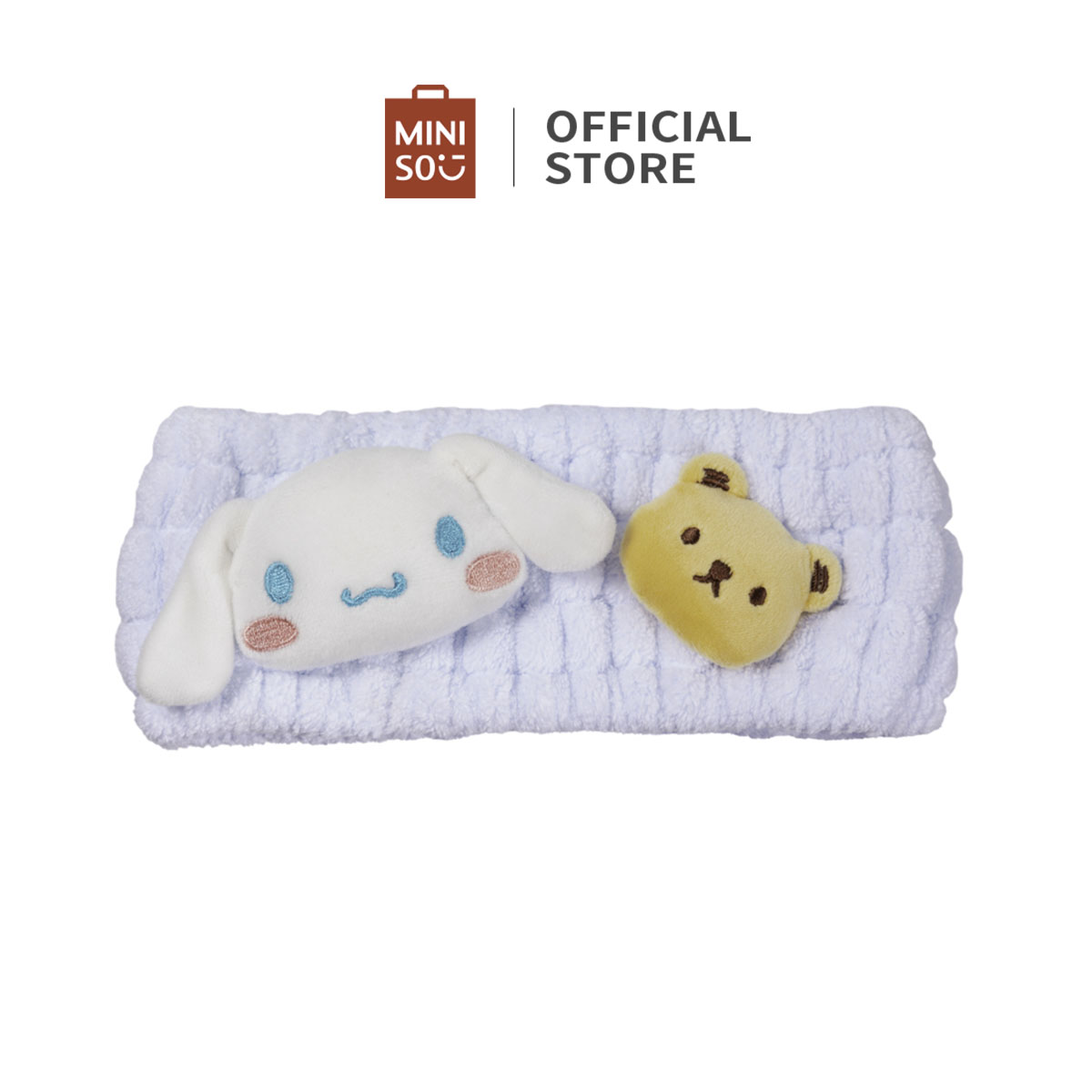 Jual Miniso Hair Band Ikat Rambut Cartoon Absorbent Hair Band ...