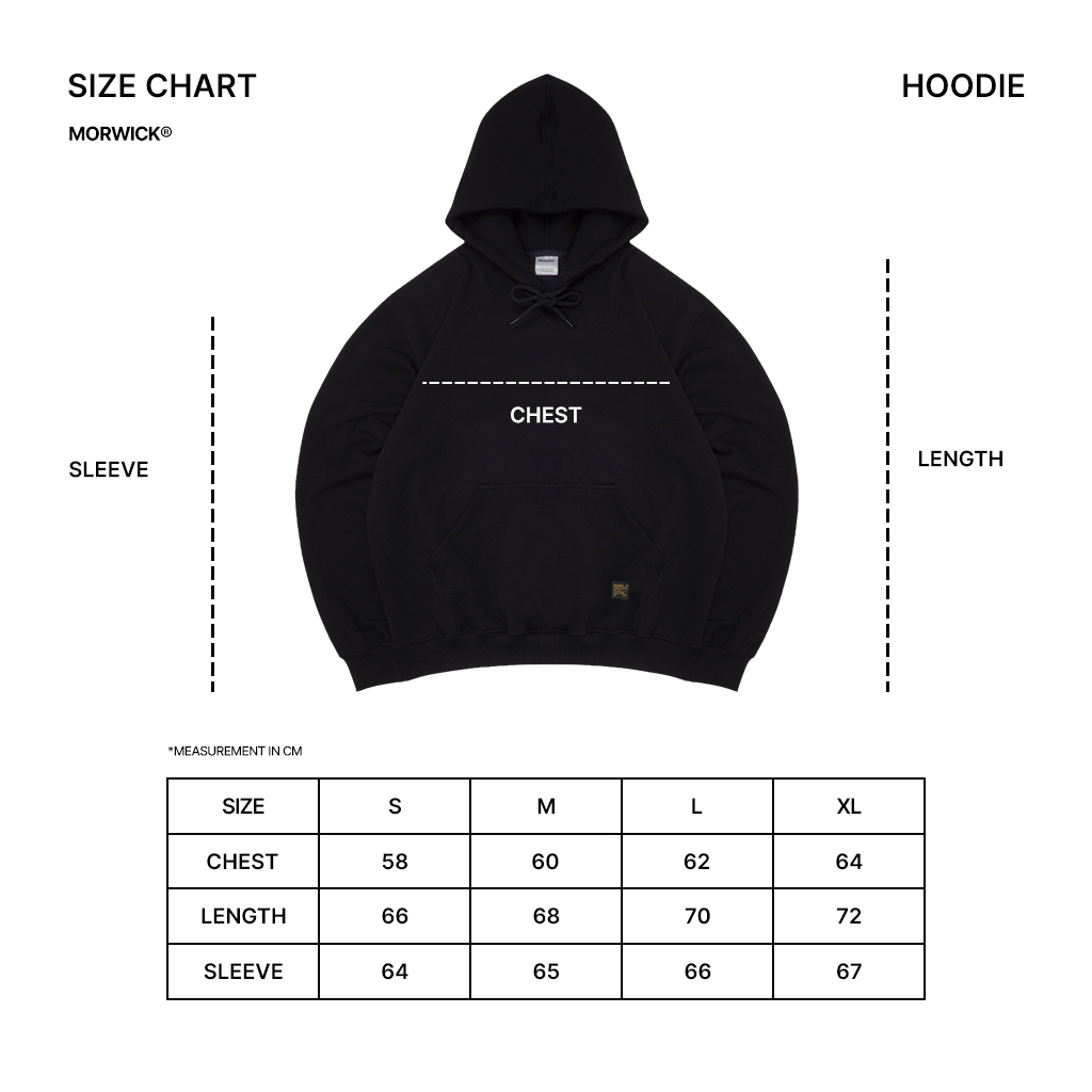 Jual MORWICK - Hoodie Sweater Pria - Curve - Hitam | Shopee Indonesia