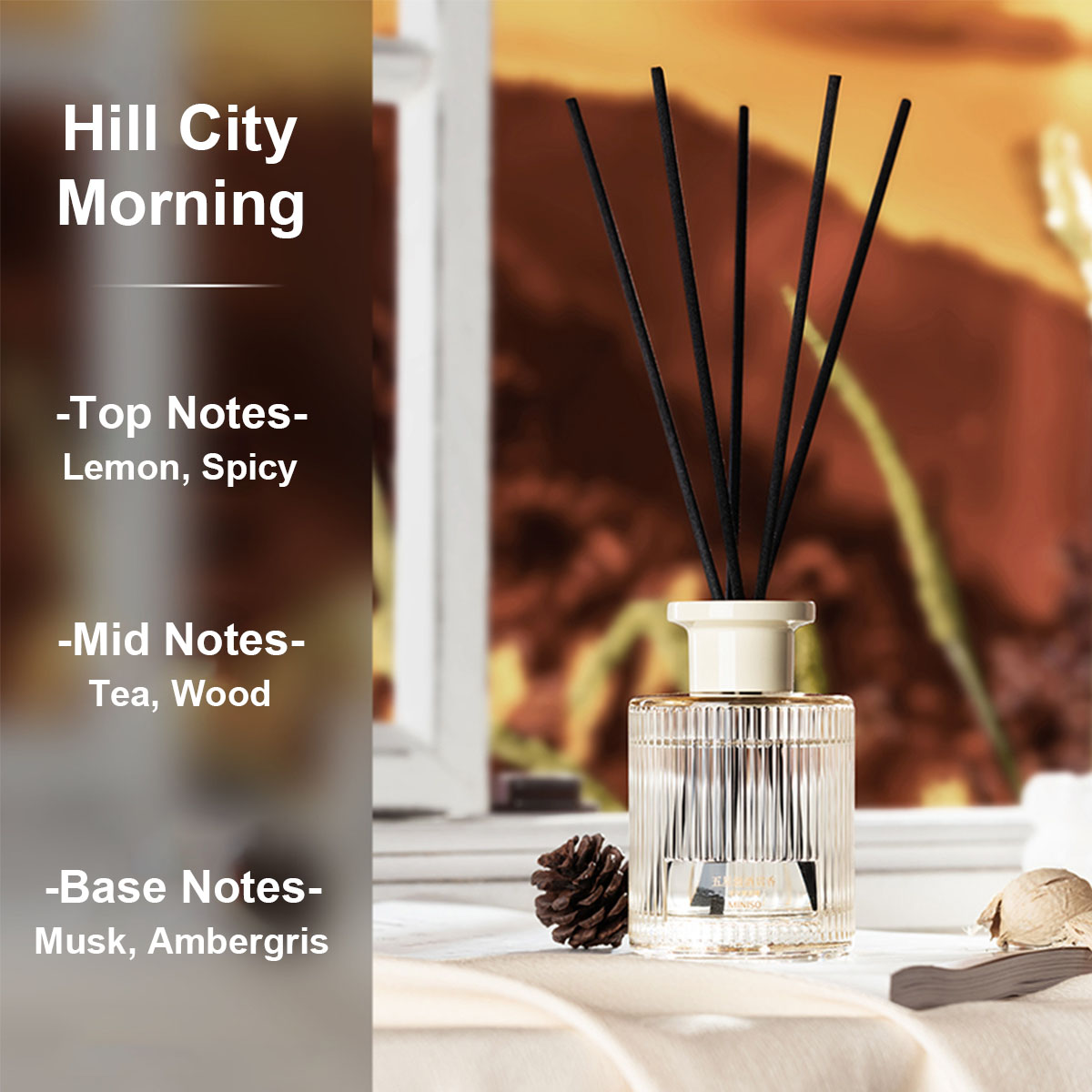 Jual Miniso Reed Diffuser Aromatherapy 5 Star Hotel Aroma Penyebar ...