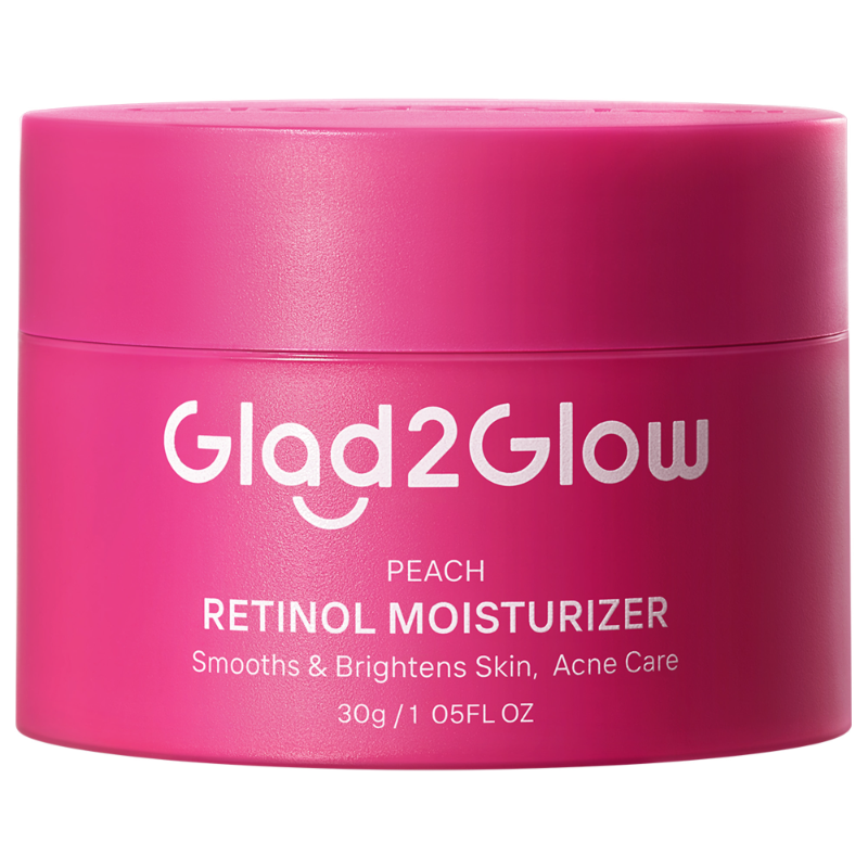 Jual Glad2Glow Peach Retinol Moisturizer - G2G - Glad 2 Glow | Merah Jingga Official | Shopee ...