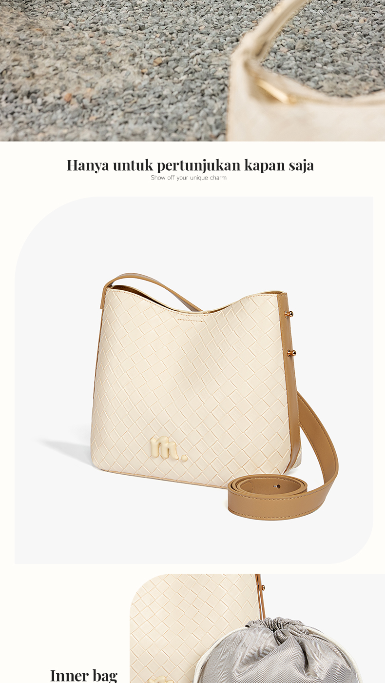 Jual MOSSDOOM Tas Wanita Vela Bag Temperamen Premium yang Elegan Tas ...