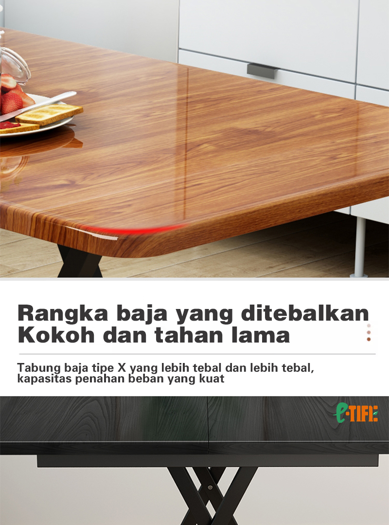 Jual E-TIFE Meja Lipat / Set Meja Makan Lipat Dan Kursi / Meja Lipat portable / Meja Lipat ...