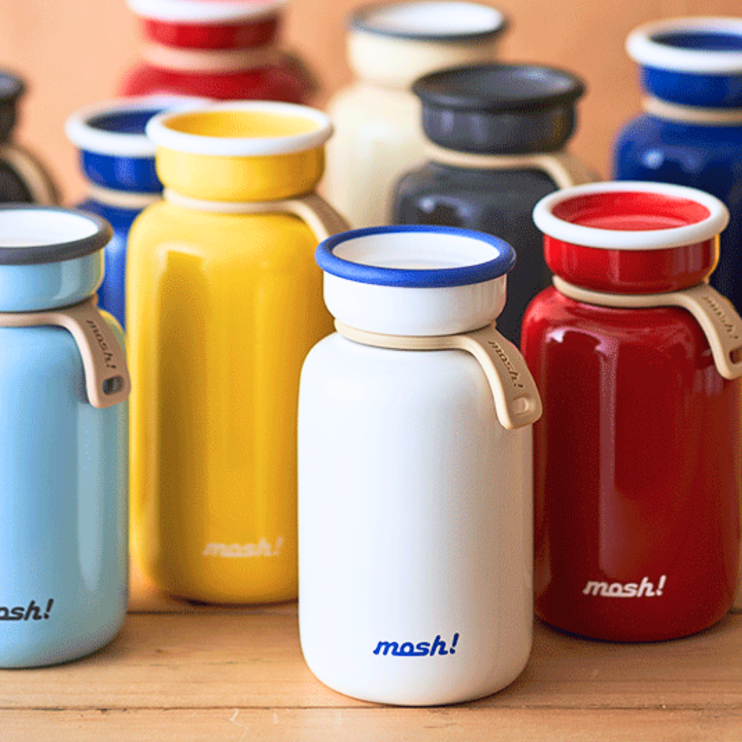 Jual Mosh Bottle Latte Tumbler Stainless Steel 450ML - Botol Minum ...