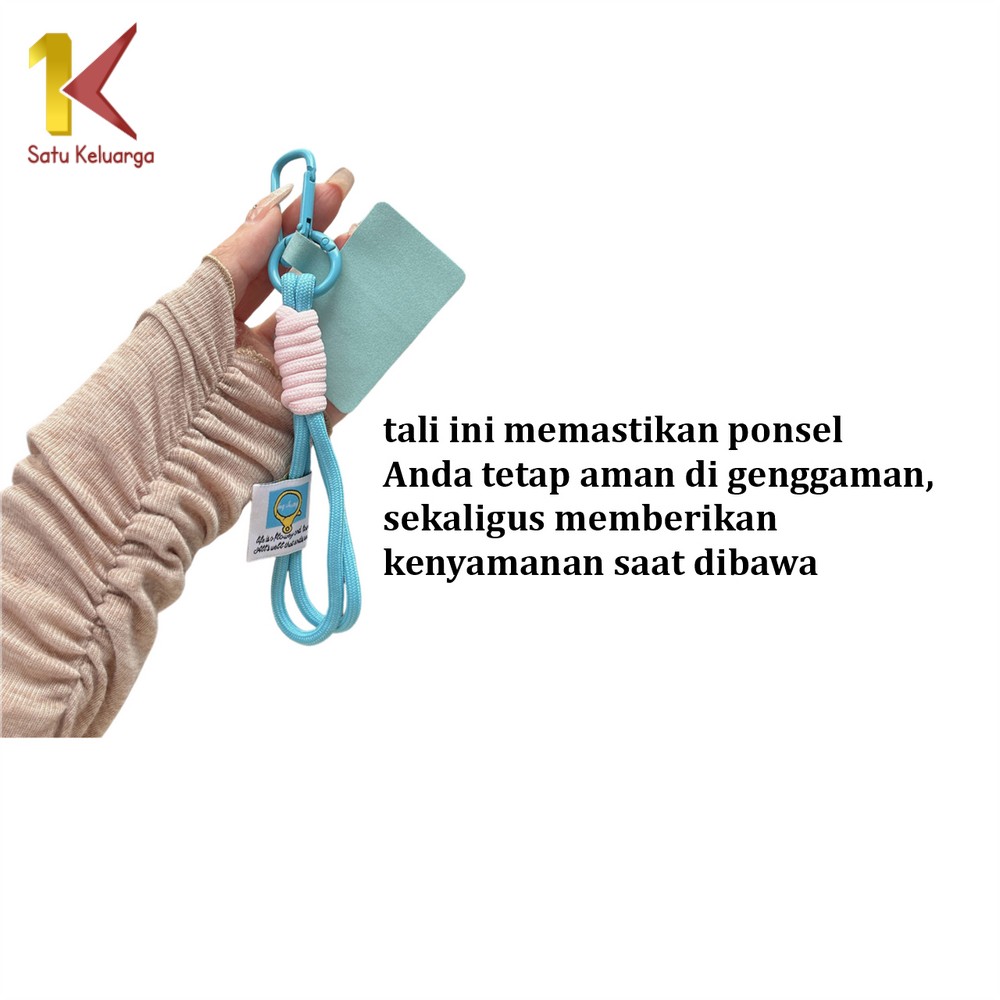 Jual Satu Keluarga Tali Gantungan HP C1222 Tali String Mini Pergelangan ...