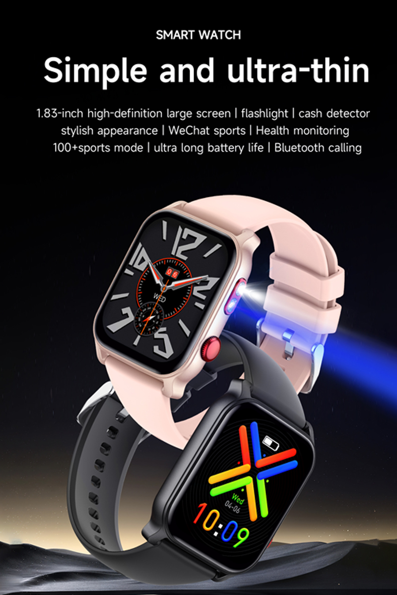 Jual Official LDS ChatGPT Smartwatch HT23 Original Metal Case Running ...