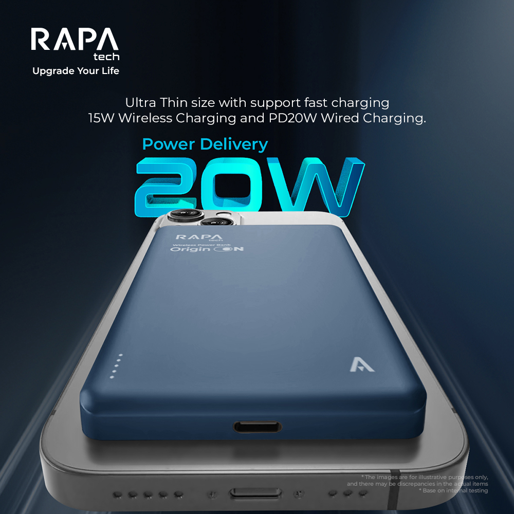 Jual RAPAtech Powerbank Origin On Gold Edition 10000 mAh/ 5000 mAh ...