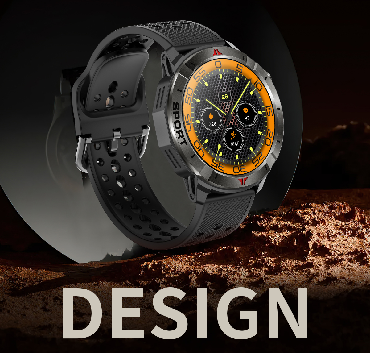 Jual 【Gift Strap】Aolon Navi R4 New Smartwatch Dual GPS 6-satellite ...